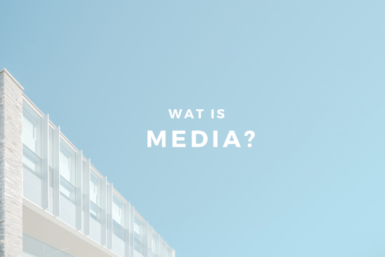 Wat is media? - MarketingXperts