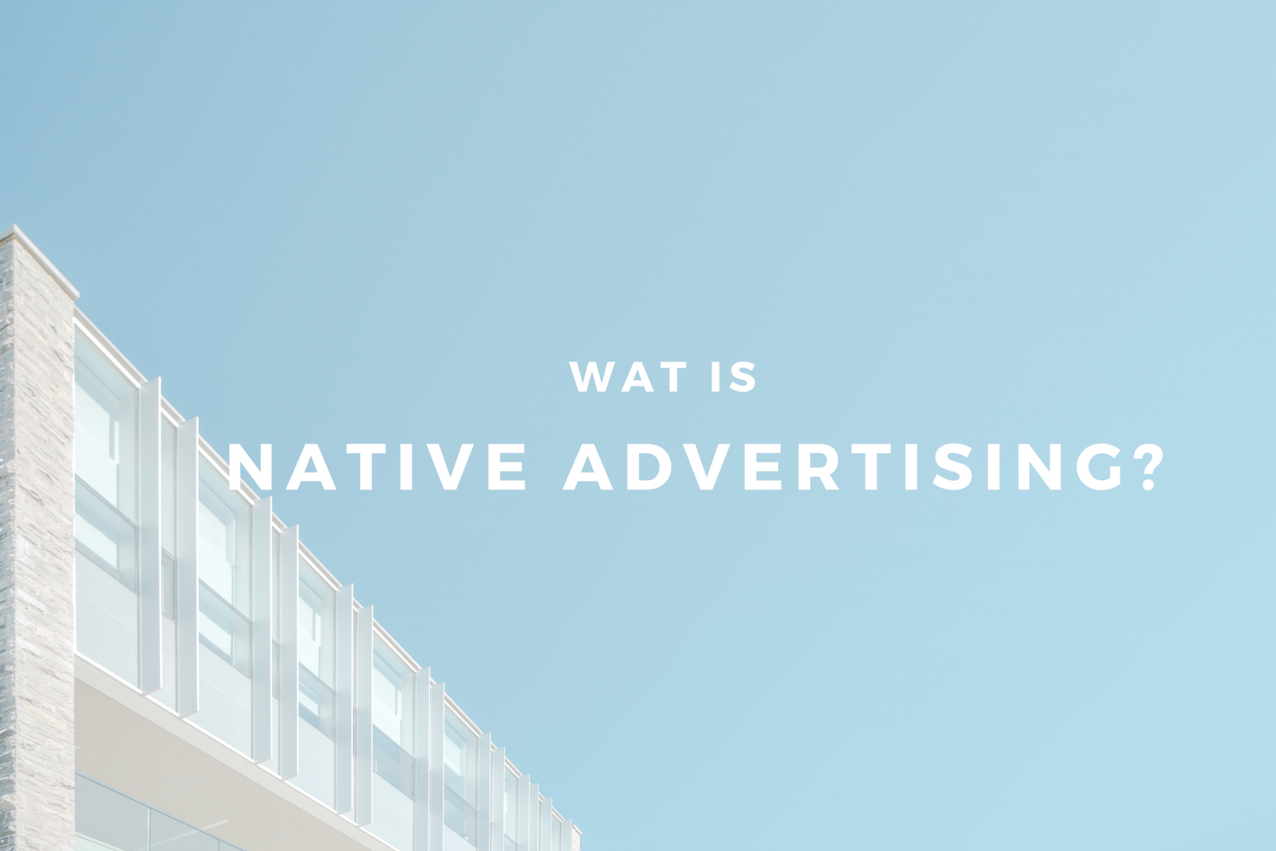 Wat is Native Advertising? | Kennisbank - MarketingXperts .nl